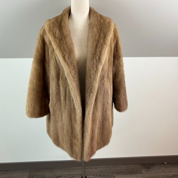 Vintage | Jackets & Coats | Vintage Fur Capecoat From The Palace Ben ...